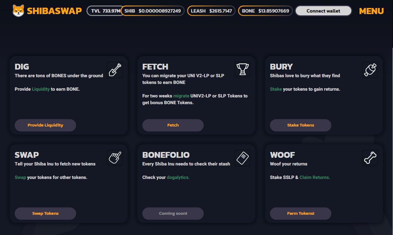 ShibaSwap launched: Shiba Inu Decentralized Exchange is live now